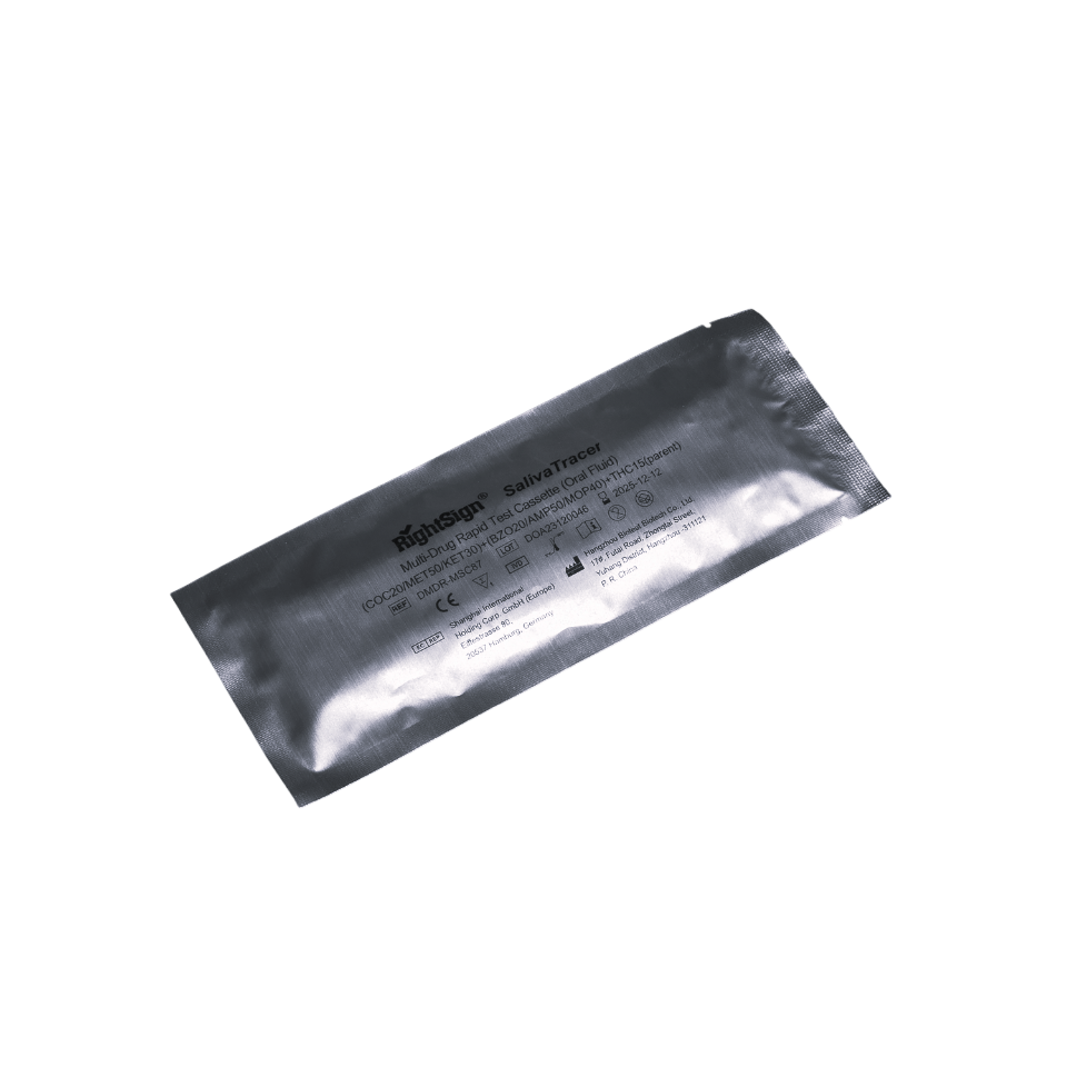 Drug saliva test RightSign – Saliva Tracer – 7 drugs